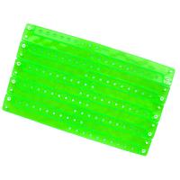 China Customized Paper Event Wristbands Irregular Shape Polished Surface Treatment for sale