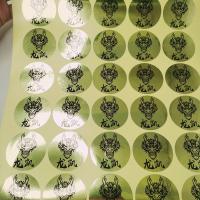 China Single Side Printing Die Cut Stickers UV Technology Rectangle Vinyl Decal for sale