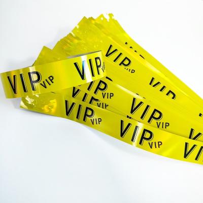 中国 工場 防水 耐汗 ティベック イベント 腕帯 イベント パーティー VIP 識別 入場 紙 イベント ブレスレット 販売のため