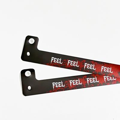 China Custom Logo Promotional Item Wristbands Vinyl One Layer PVC Waterproof Colorful With Barcode for sale