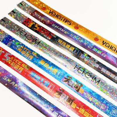 China Adjustable Laser Paper Wristband for Party/Events/Festival/Concert Customized Design for sale