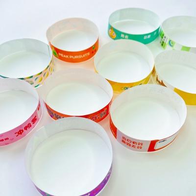 中国 パーソナライズド 防水 タイベック・デュポン紙の腕帯 販売のため