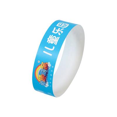 China Custom Tyvek Bracelets Numbering Barcoding Pool Party Festival Id VIP Entry Admission Waterproof Paper Wristbands for sale