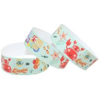 China Supplier Customizable Tyvek Wristbands with Barcoding and Numbering For Event for sale