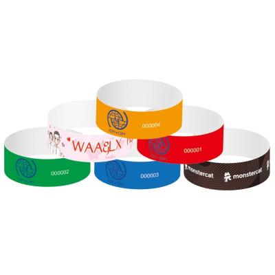 Chine Des bracelets sur papier imprimé sur mesure pour les événements d'entreprise à vendre