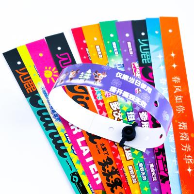 China Custom PVC Wristbands with Logo Waterproof for Events for sale