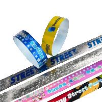 China Glitter Party Wristbands Customizable and Durable for sale