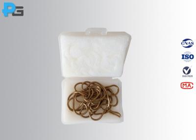 中国 63%のCU/37%のZn材料を1.1 Mのテストする直径2ミリメートルの鎖長さ 販売のため