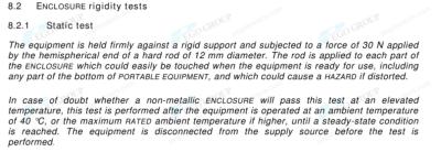 中国 IEC61010-1 第8項2.1 指探査器 12mm半球型試験棒 販売のため