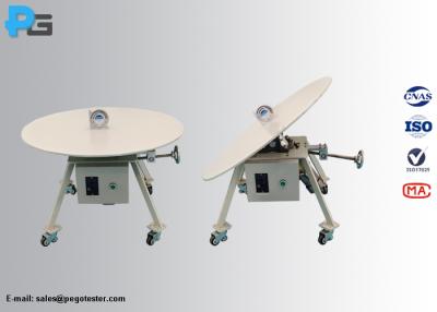 China Inclined Plane Stability Test Equipment with 0-30° Tilted 1r/min Rotation Speed and 50-125KG Bearing Capacity for sale