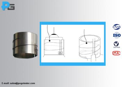 China 99% Purity Nickel Sleeves for Testing Temperature Rising of E14 E26 E27 B22 E12 Lampholders Compliant to IEC60360 for sale