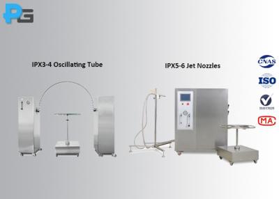 Cina Attrezzatura di prova impermeabile di protezione dell'ingresso del IP per prova di IPX1 IPX2 IPX3 IPX4 IPX5 IPX6 in vendita