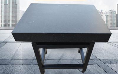 Cina Gradi di superficie del piatto 0 della ruggine del granito nero preciso della prova in vendita