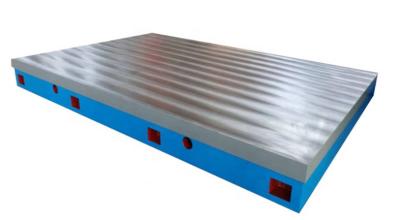 China Customization T Slot Cast Iron Floor Plate 600x400mm for sale