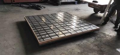 China Op zwaar werk berekende van de GroefGrondplaat 2000 X 2000 van 200HB T MM. Stabiele Prestaties Te koop