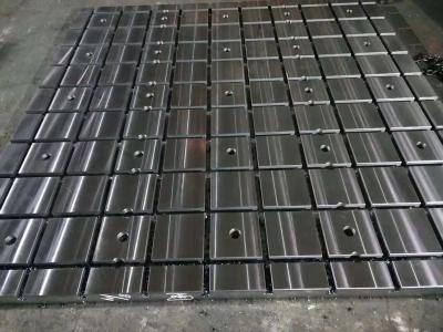 China Op zwaar werk berekende van de GroefGrondplaat 2000 X 2000 van 200HB T MM. Stabiele Prestaties Te koop