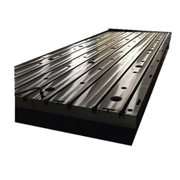 China Electrical Durable HT250 T Slot Base Plate For CNC Thread Milling Machine for sale