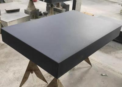 China Black Granite Inspection Surface Plate With Stand for sale