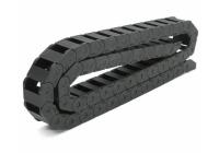 China PA66 Plastic Cable Carrier Chain 15x30mm Flexible Open Type for 3D Printers & CNC Machines for sale