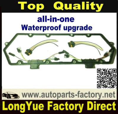 China longyue 94-97 Powerstroke 7.3 7.3L Ford Valve Cover Gasket w/Fuel Injector VC Glow Plug Harness for sale
