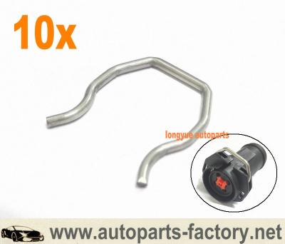 China longyue 10pcs 03-10 Ford 6.0 6.0L Powerstroke Diesel Fuel Injector Connector Clip F250 F350 for sale