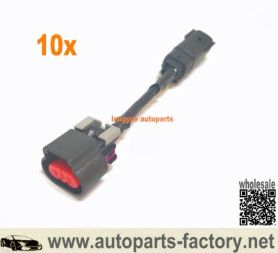China longyue 10pcs H13 to JL Adapter Harness for 18-19 Jeep Wrangler JL 6