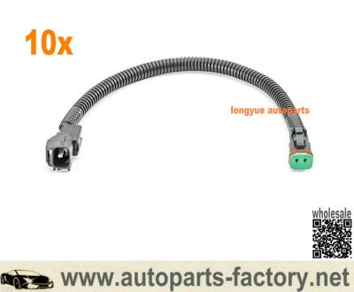 China longyue 10pcs Fog Light Wiring Adapter for 97-06 Jeep Wrangler TJ & Unlimited 6
