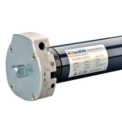 中国 Tubular Roller Shutter 59Mm Roller Motor With Manual Override 販売のため