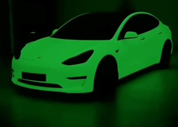 Quality TPU PPF fluorescence Colour Car Paint Protective Film Auto Repaired TPU Self Healing Gloss PPF TPU photochromism luminescence for sale