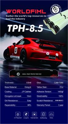 China Lubrizol Material Matte PPF Paint Protection Film Anti Yellowing TPU Film High Grade for sale