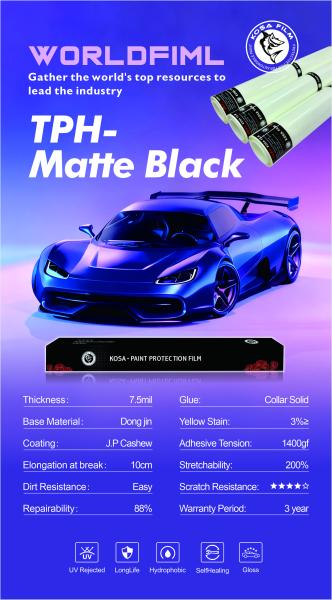 Quality Ceramic Coating Clear Matte PPF Paint Protection Film TPU Car Body Film Custom Logo for sale