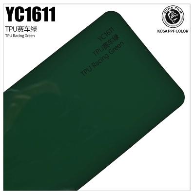 China Stretchable TPU Color Wrap Film Damage Free Removal Self Healing Impact Resistant Car PPF Roll for sale