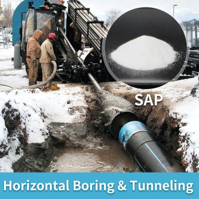 China No Leakage Sap Super Absorbent Polymer 9003-04-7 sludge solidification polymer for sale