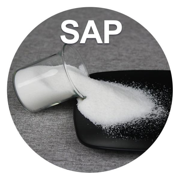 Quality Biocompatible Fire-Safe Super Absorbent Polymer SAP for sale
