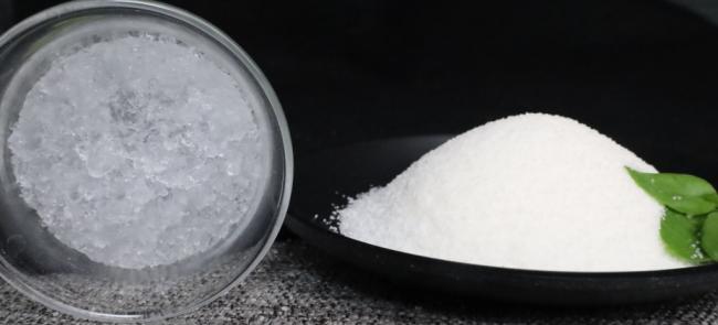 Super Absorbent Polymer (SAP) product sample