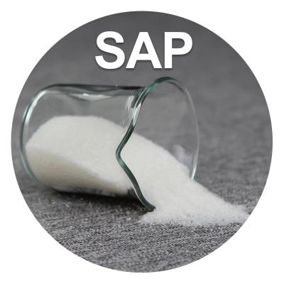 Cina Polimero superassorbente di poliacrilato di sodio SAP per impacchi di ghiaccio in vendita