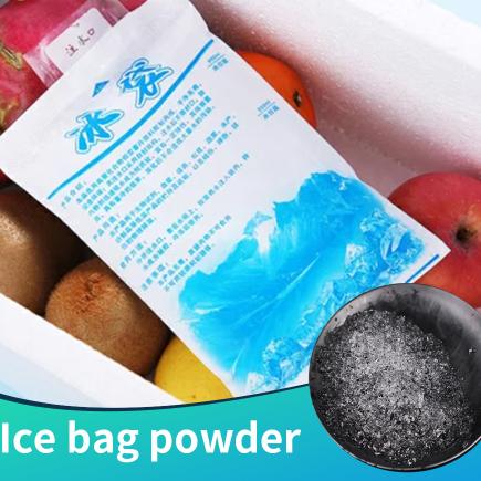 Quality Biodegradable Sodium Polyacrylate Ice Pack with High Water Absorption and Long-Lasting Cooling Performance for sale
