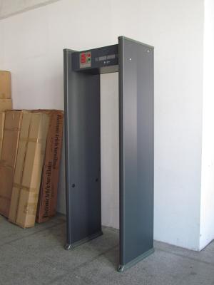 China Walk through metal detector door,door frame metal detector JLS-100(6 Detection Zones) for sale