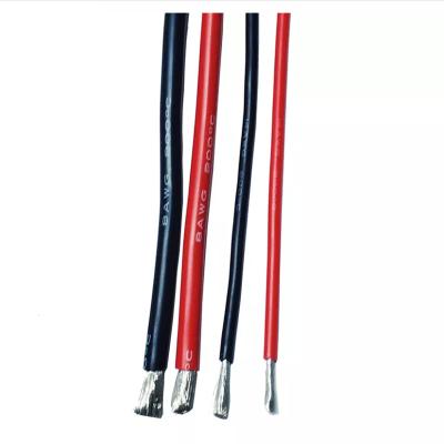 China Un silicone flessibile di rame di 8 AWG cabla 1650/0.08 600V 200 gradi for sale