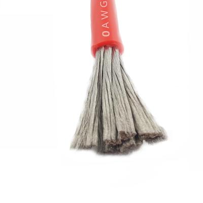 Cina Cavo flessibile multicolore del silicone, cavo resistente all'uso 10000/0.08 50 MM2 in vendita