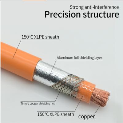 Cina Cavo flessibile ad alta tensione 1.5mm2-95mm2 del silicone di alta tensione di EV pratico in vendita
