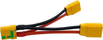 Cina Anti cablaggio del connettore di cavo del caricatore della scintilla RC di XT90S Y per la batteria parallela in vendita