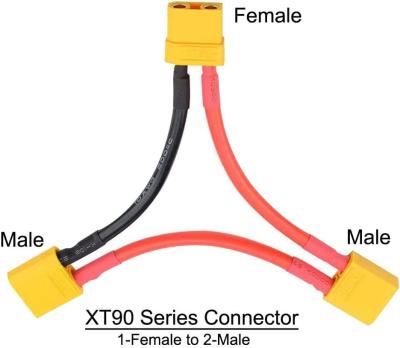 Cina Connettore di cavo del caricatore di serie RC di Hexie XT90 per l'elicottero Quadcopter in vendita