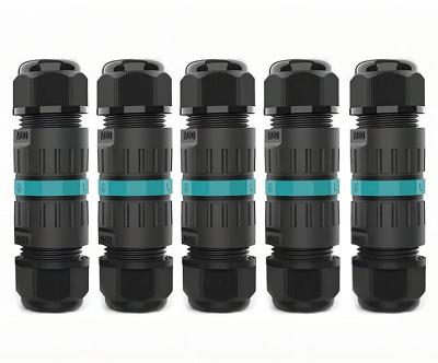 Cina IP68 impermeabilizzano i connettori M20 2 Pin Outdoor Electrical Cable Connectors della scatola di giunzione in vendita