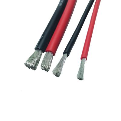 Cina Cavo flessibile eccellente della gomma di silicone del cavo del silicone di 2AWG 4AWG 6AWG 8AWG 10AWG 12AWG 14AWG 16AWG in vendita