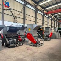 China PVC Pipe Plastic Crusher for Rigid Plastic Pipe Profile Scrap for sale