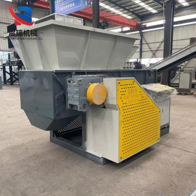 China Plastic Recycling Single Shaft Shredder for Hard Plastic Block Head Material for sale