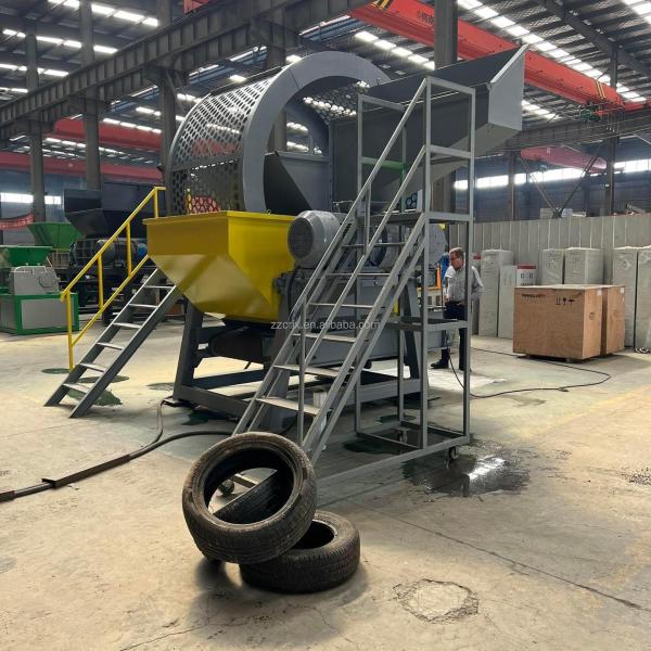 Quality 2025 New Model Tire/Plastic Shredder - PLC Control & Auto Reverse System for sale