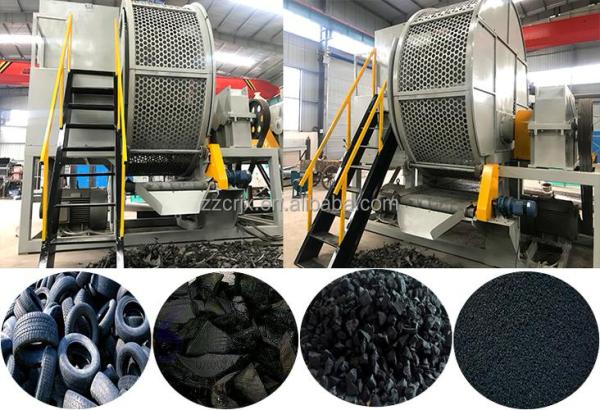 Quality 2025 New Model Tire/Plastic Shredder - PLC Control & Auto Reverse System for sale