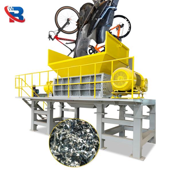 Quality Double Shaft Shredder Machine Multi-Function Solid Waste Plastic Metal Wood Tire for sale